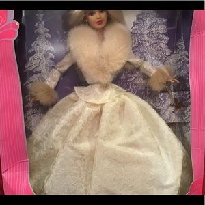 Barbie | Other | Winter Evening Barbie Special Edition W Ornament ...